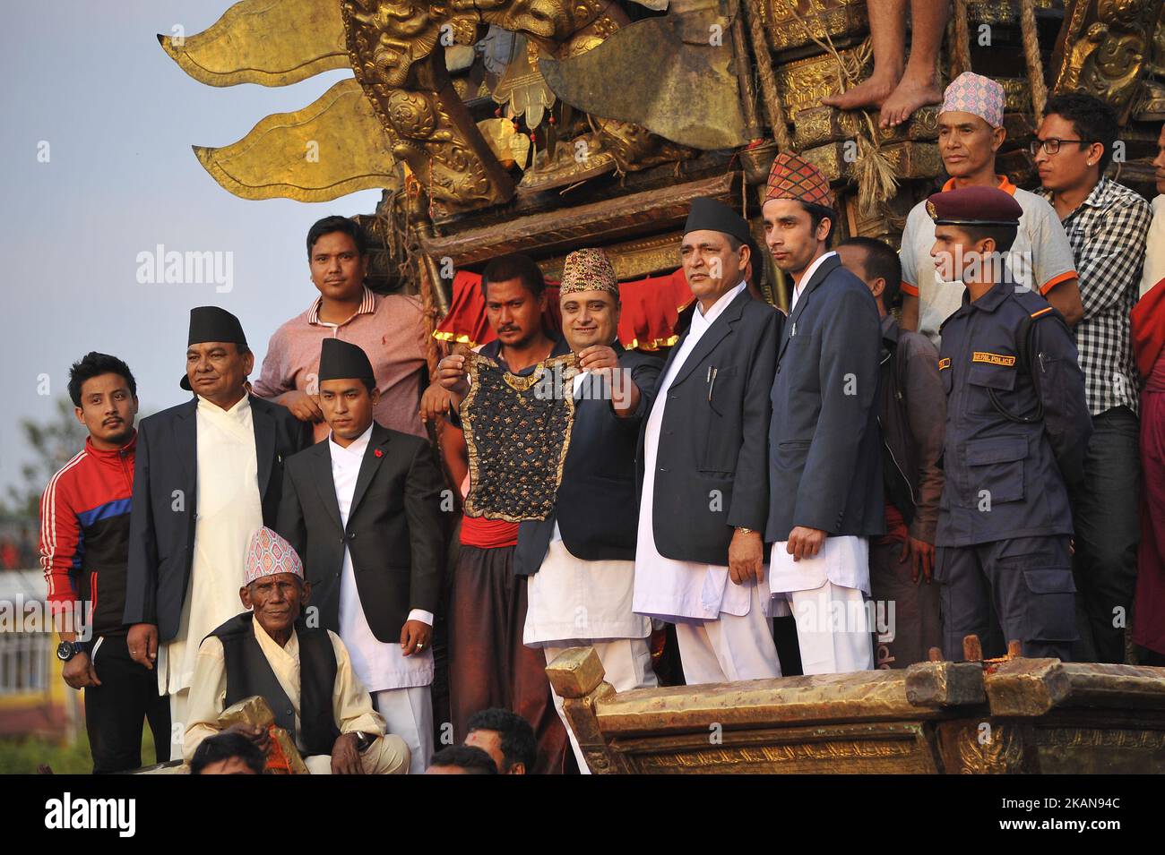 Machindranath jatra chariot festival hi-res stock photography and ...