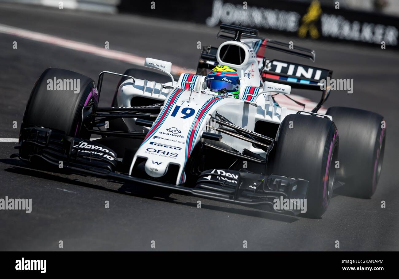 Felipe Massa of Brazil and Williams Martini Racing driver goes during ...