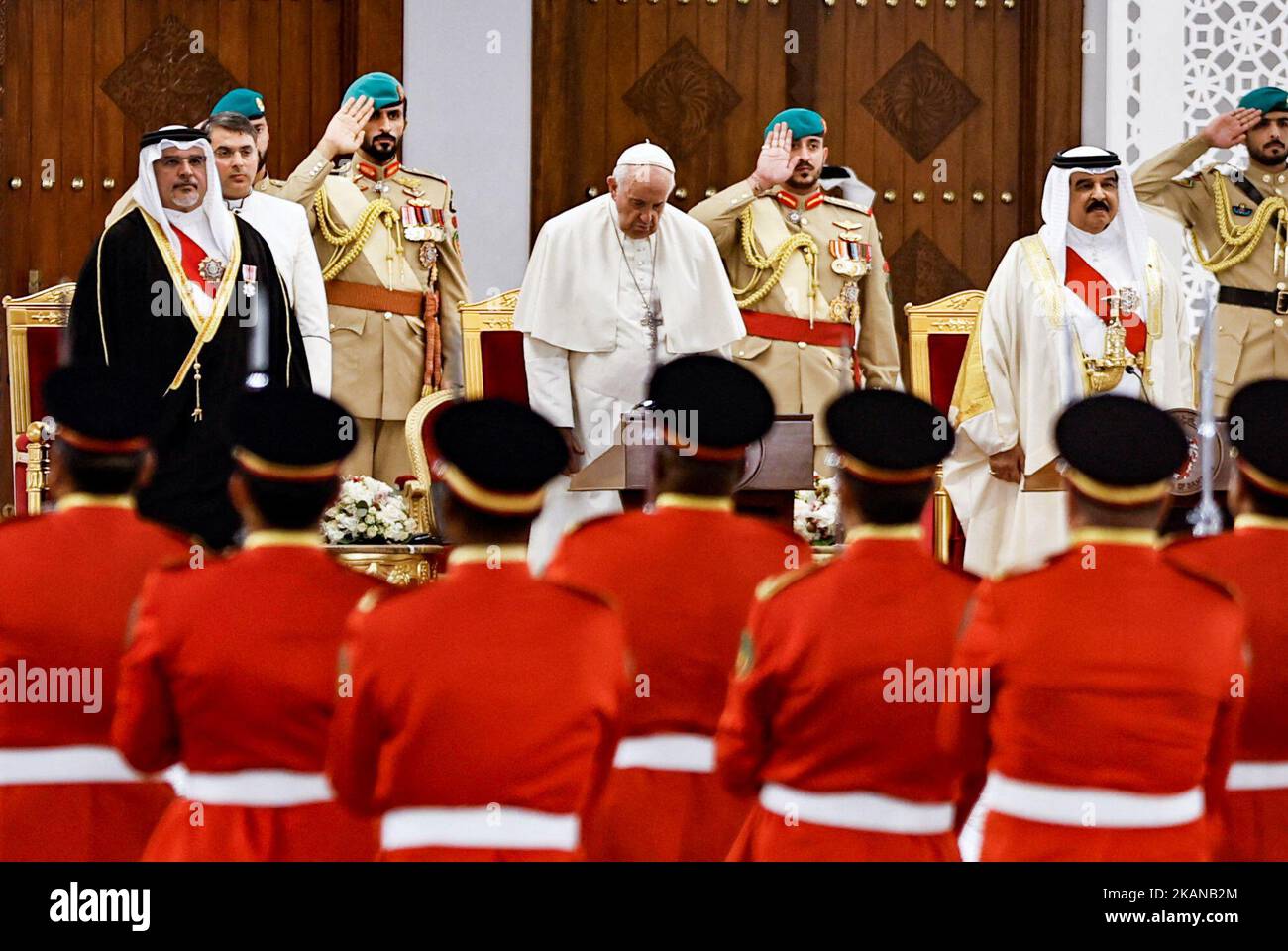 Bahrains crown prince salman bin hamad bin isa al khalifa hi-res stock ...