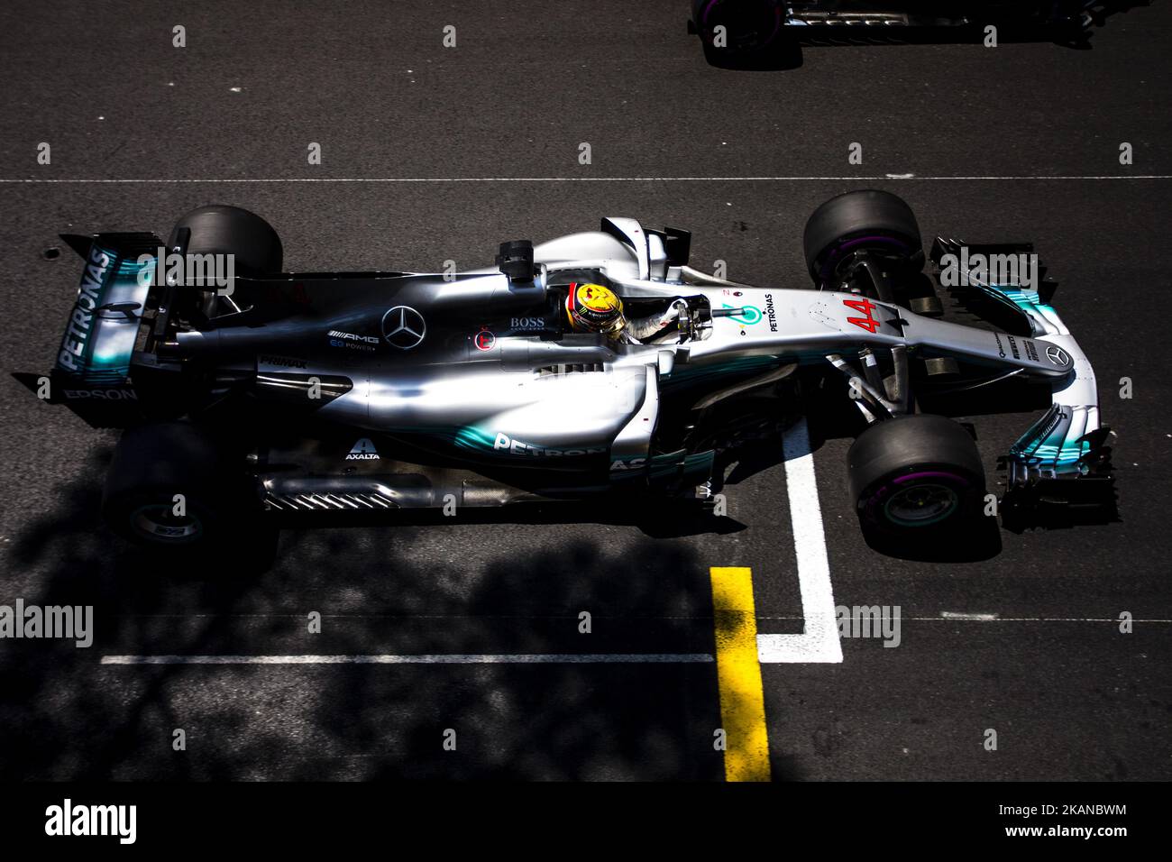 44 HAMILTON Lewis from Great Britain of Mercedes W08 Hybrid EQ Power+ ...