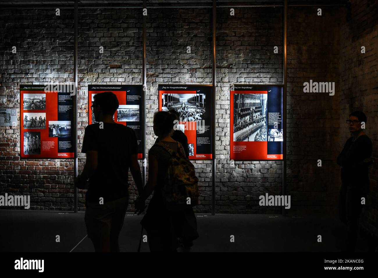 A museum inside the Congress Hall building of the Nati party rally ...