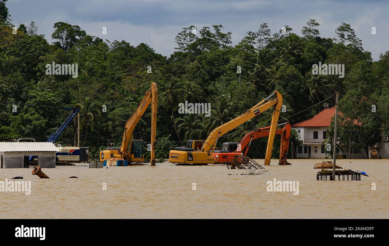 A section of the Southern Expressway that is under construction with ...