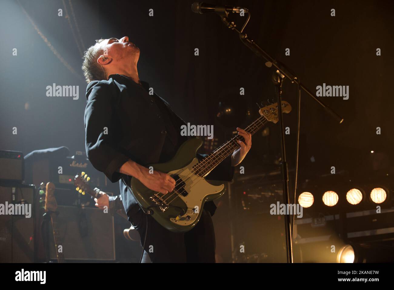 British iconic frontman Liam Gallagher performs at Electric Brixton ...