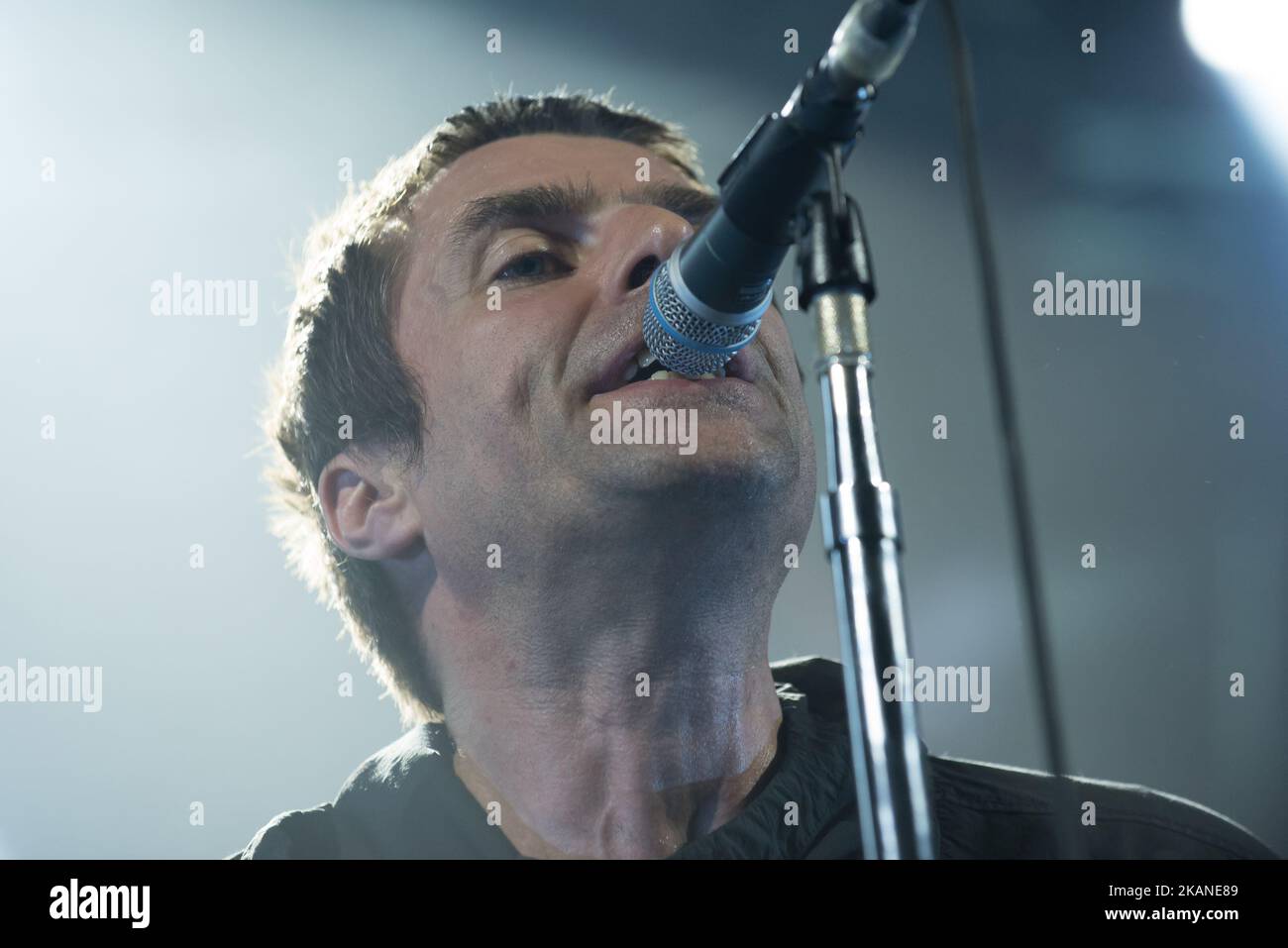 British iconic frontman Liam Gallagher performs at Electric Brixton ...
