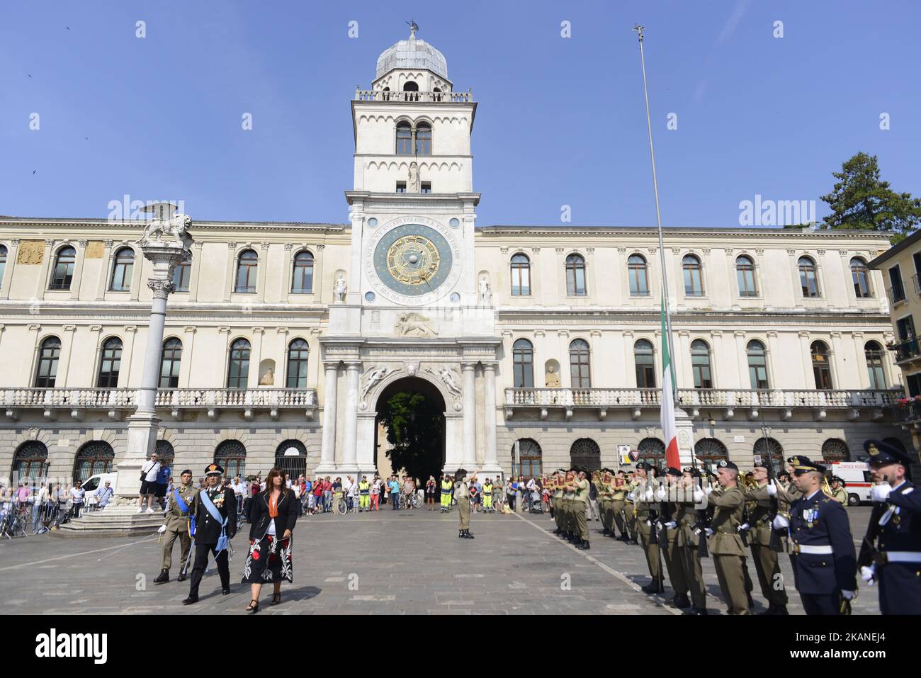 Members of the Italian Armed Forces attend the military parade during ...