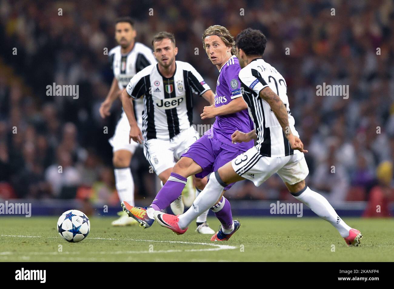 Luka Modric of Real Madrid during the UEFA Champions League Final match ...