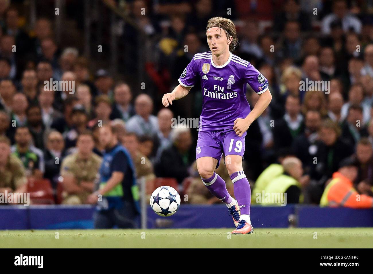 Luka Modric of Real Madrid during the UEFA Champions League Final match ...