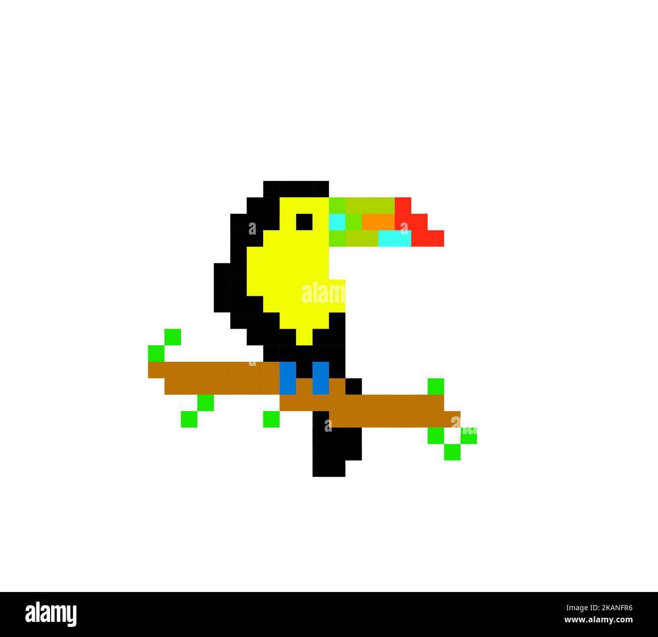 Toucan pixel hi-res stock photography and images - Alamy