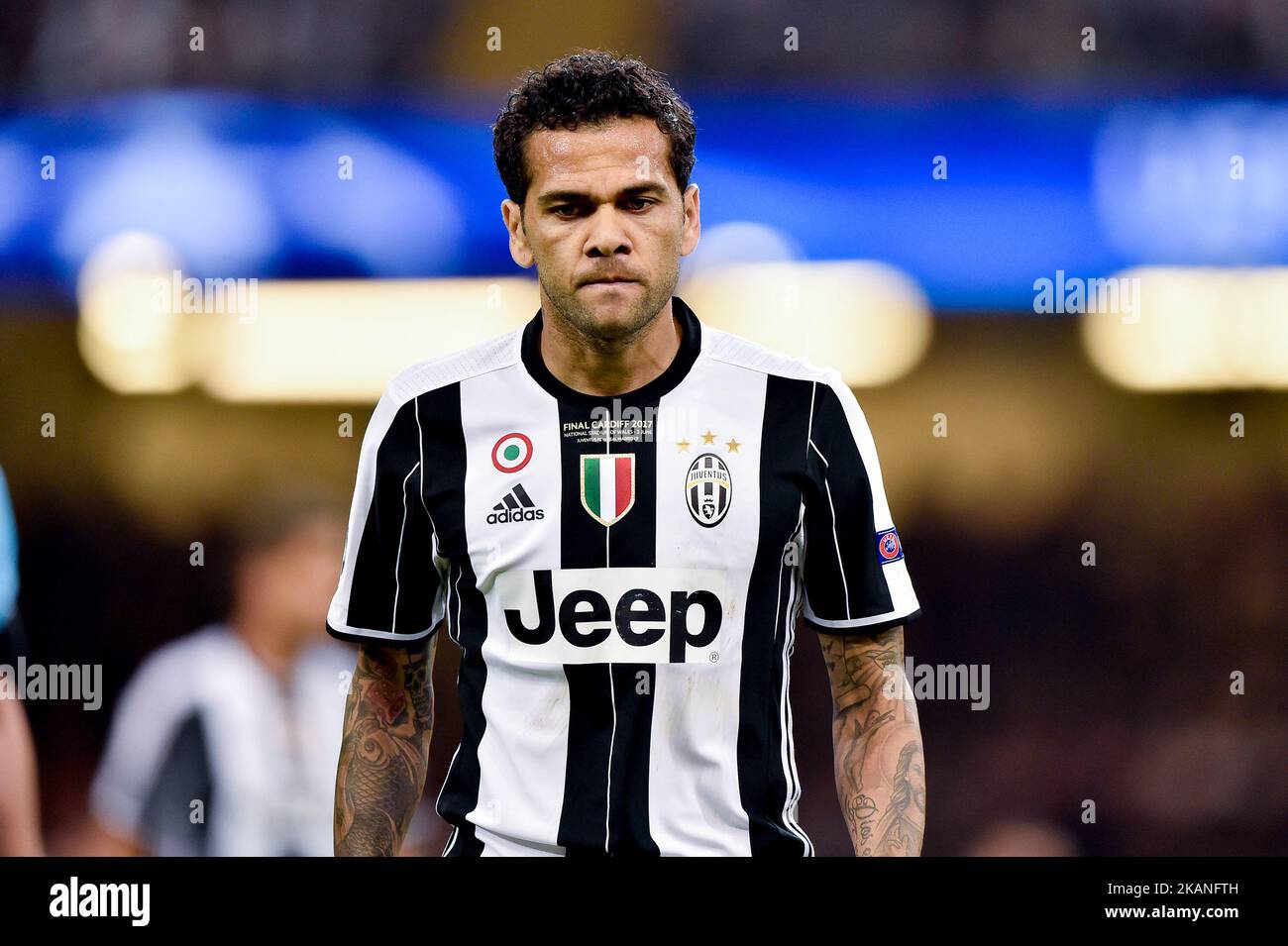Daniel Alves of Juventus during the UEFA Champions League Final match ...