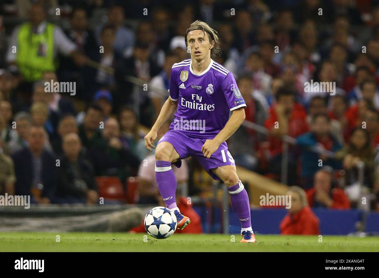Luka Modric of Real Madrid during the UEFA Champions League Final ...