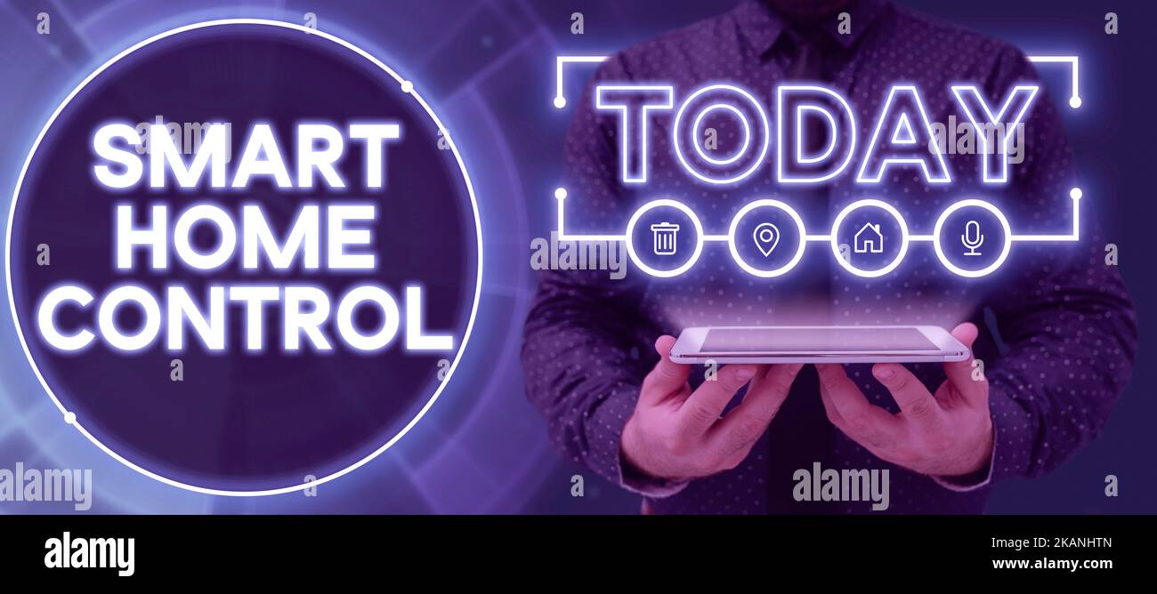 Handwriting text Smart Home Control. Concept meaning Internet of things ... Handwriting text Smart Home Control. Concept meaning Internet of things ...