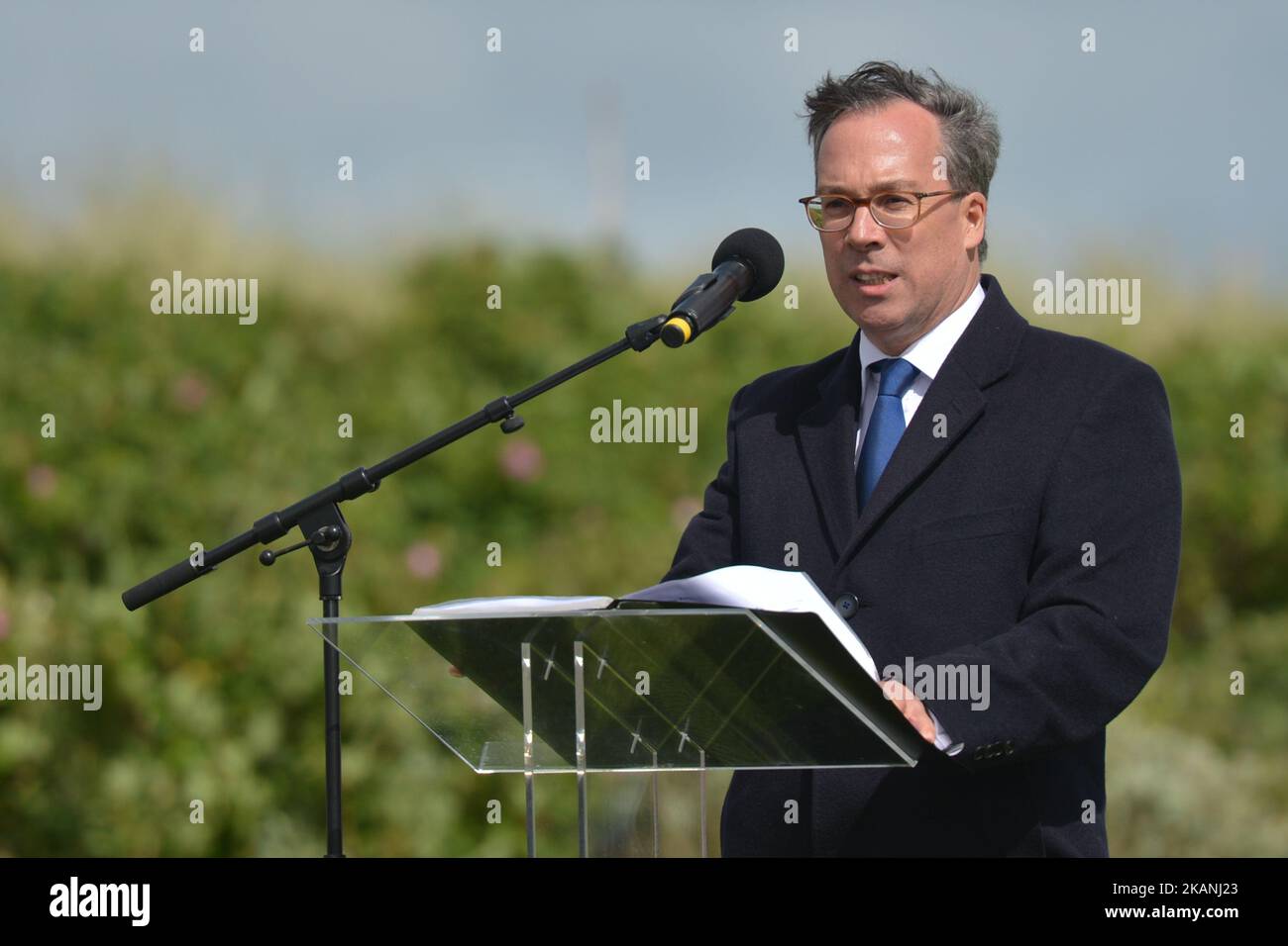 The ambassador of the United Kingdom to France, Edward Llewellyn (Lord ...