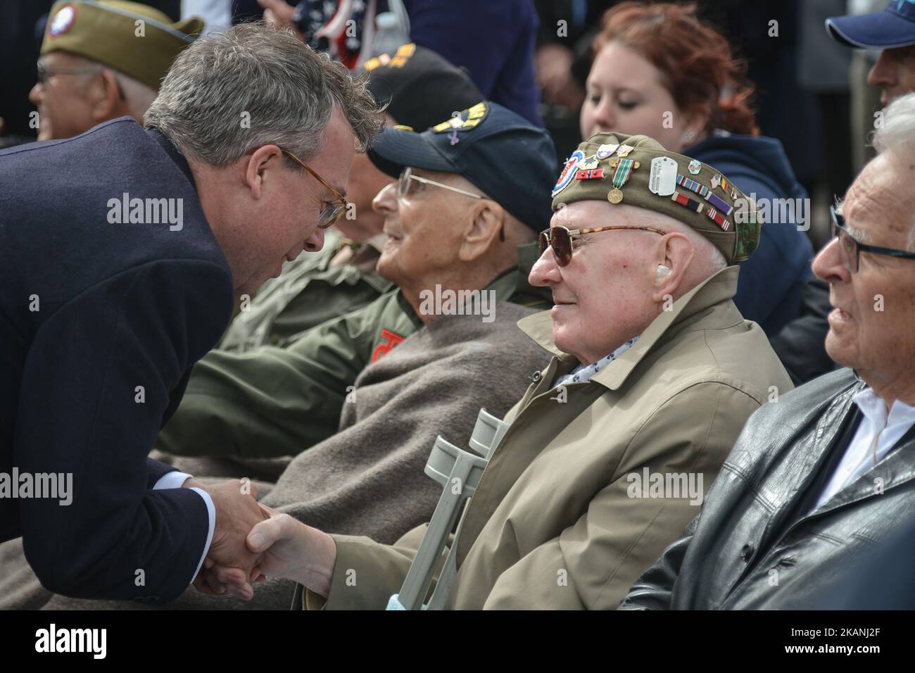 The ambassador of the United Kingdom to France, Edward Llewellyn (Lord ...