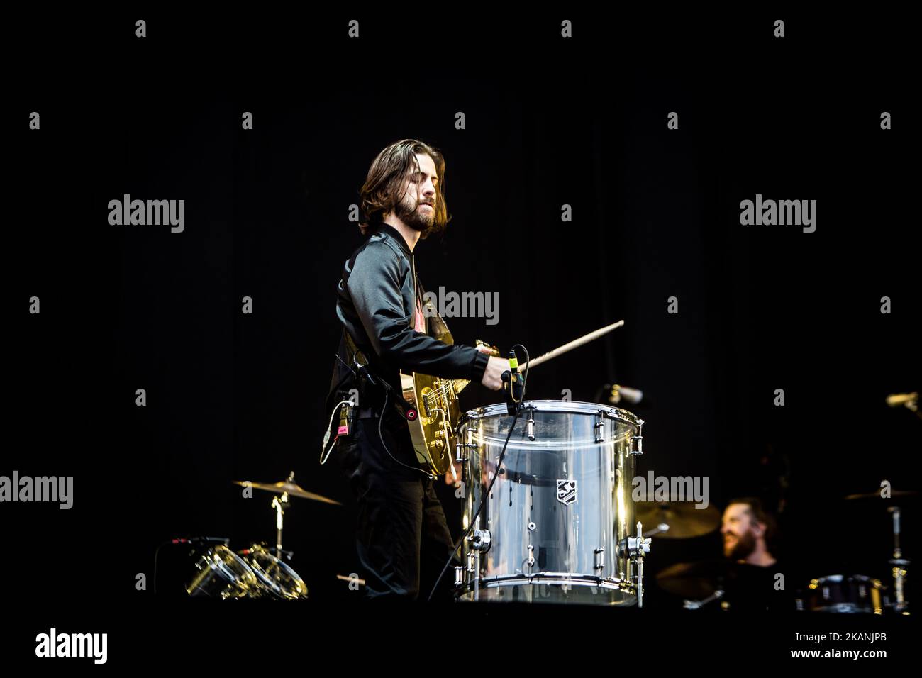 D. Wayne Sermon of the american rock band Imagine Dragons pictured on ...