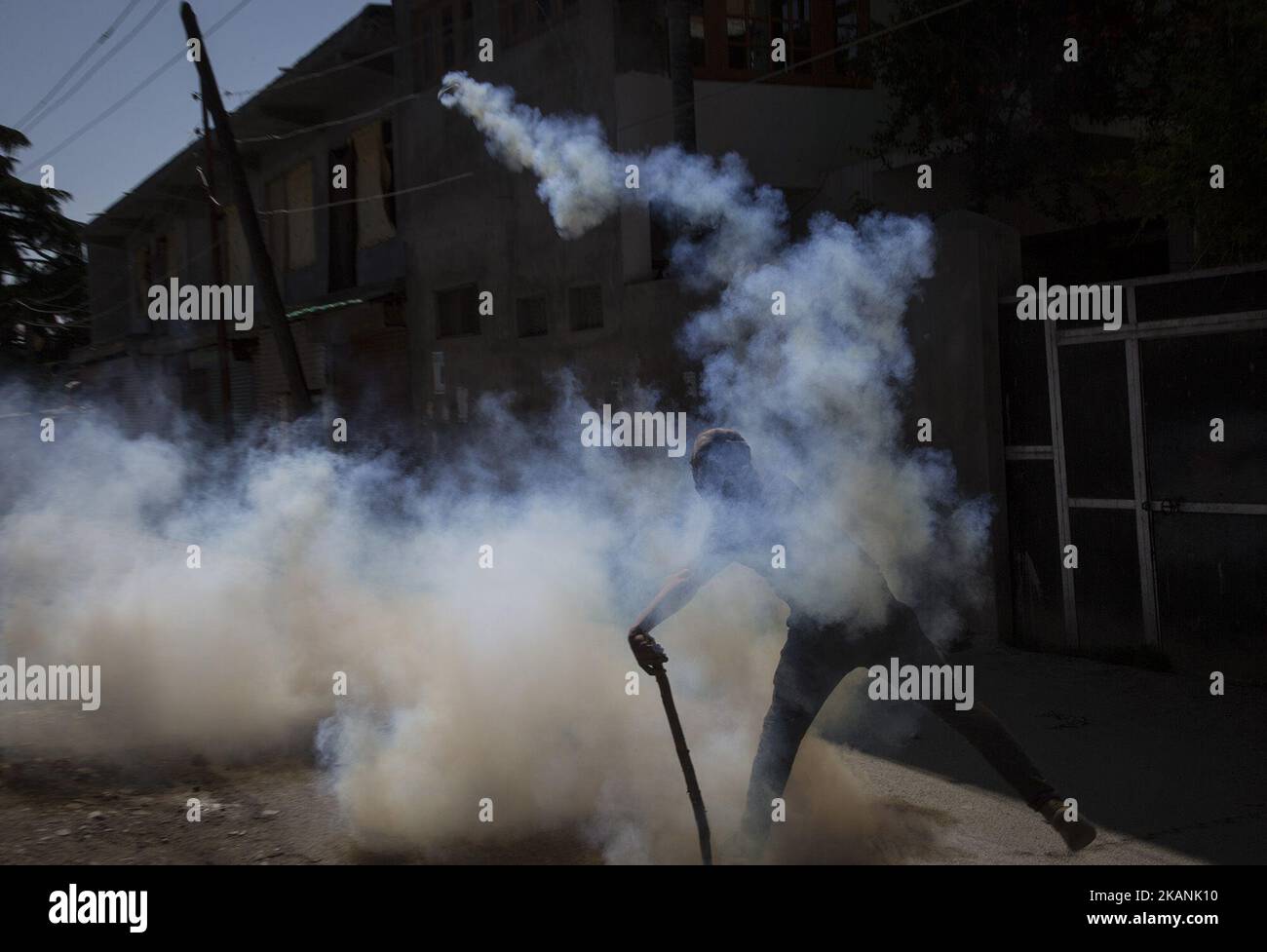 Tear gas shell hi-res stock photography and images - Alamy