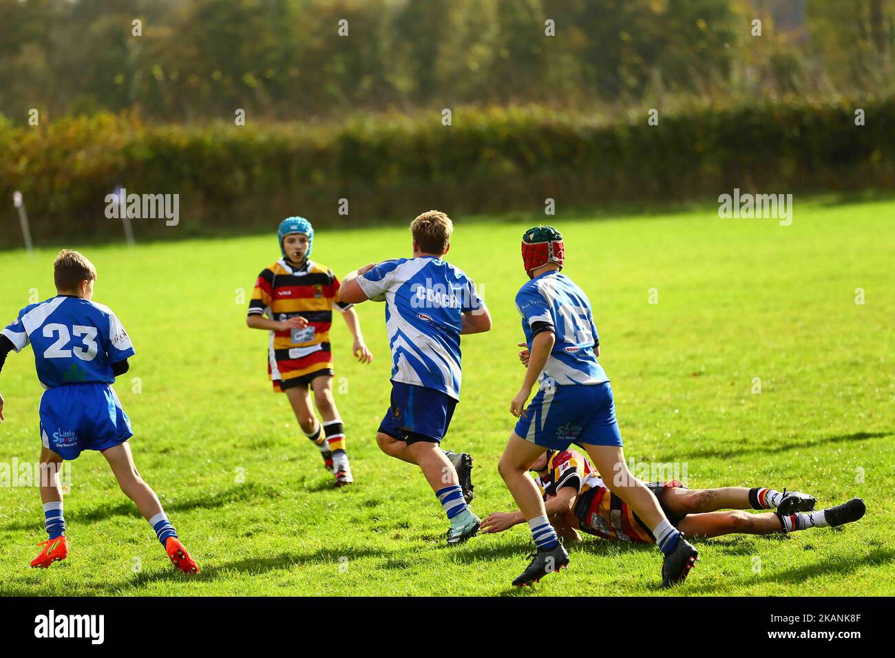 Carmarthen Quins Juniors September 30th 2022 Stock Photo - Alamy