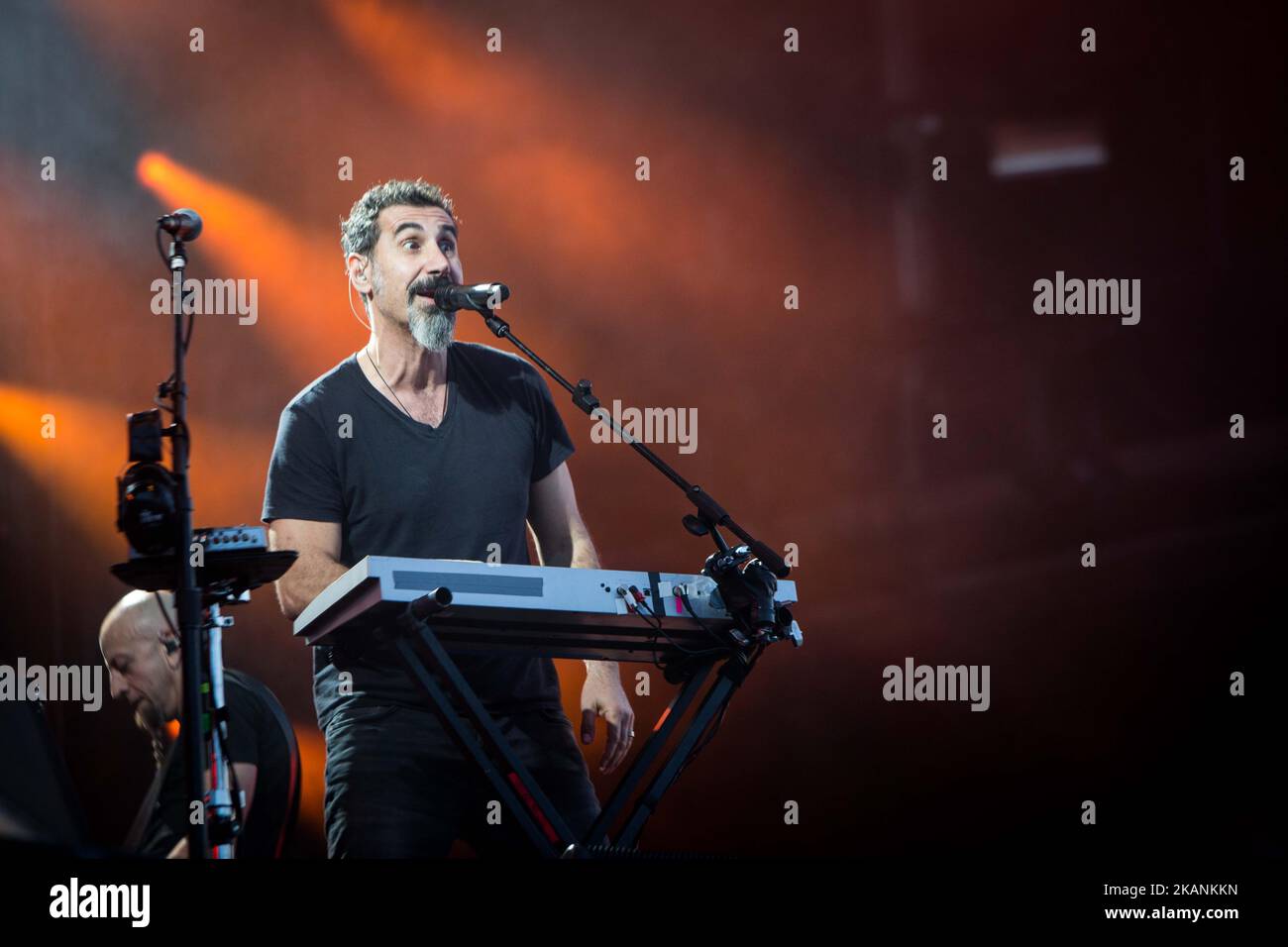 Serj Tankian of the american rock band System of A Down pictured on ...