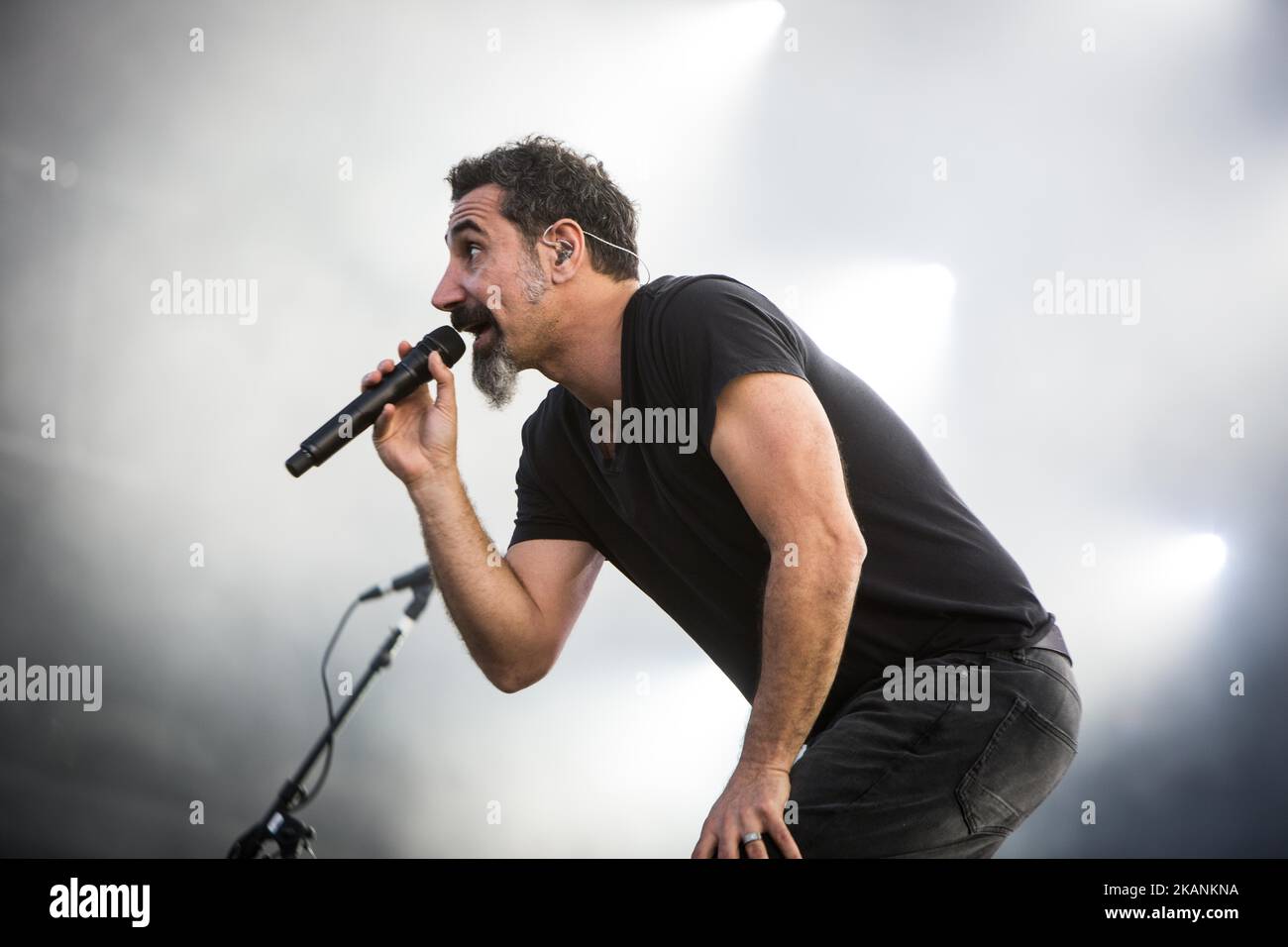Serj Tankian of the american rock band System of A Down pictured on ...