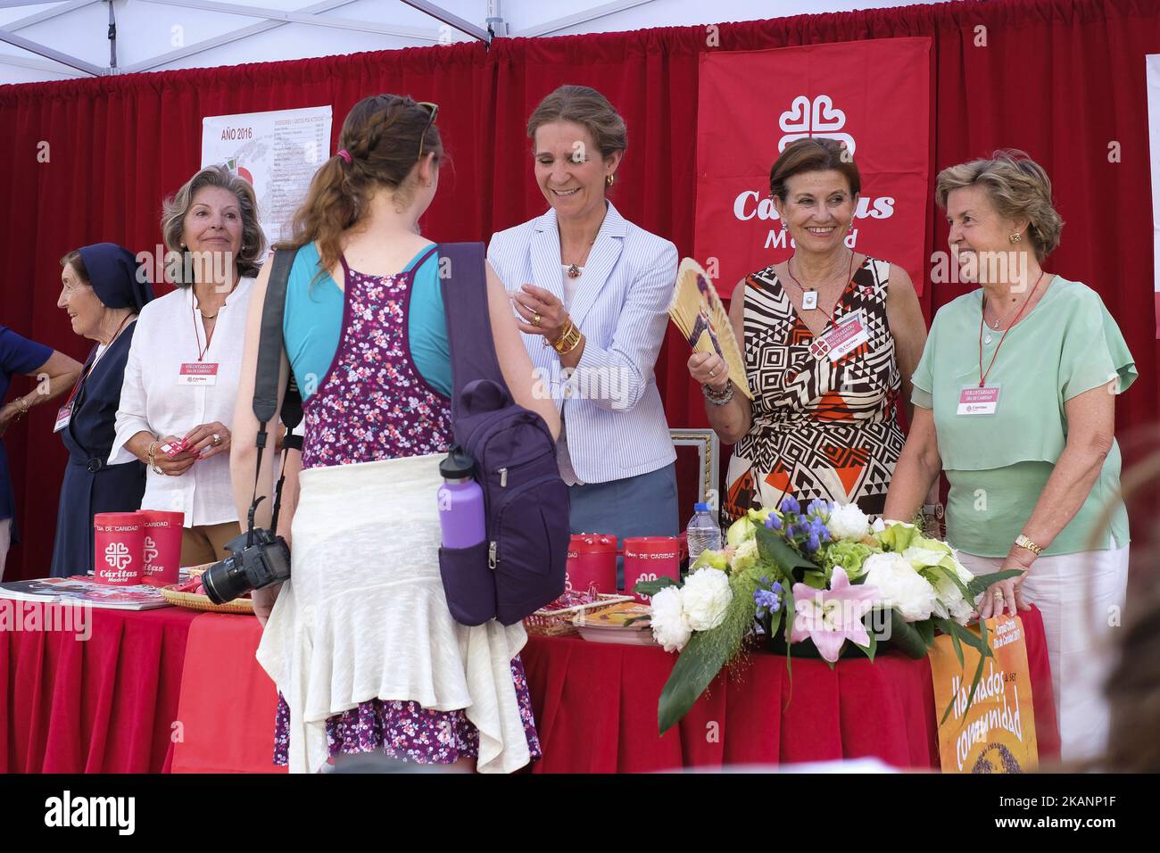 Princess Elena of Spain attends 'Charity Day' on June 15, 2017 in ...