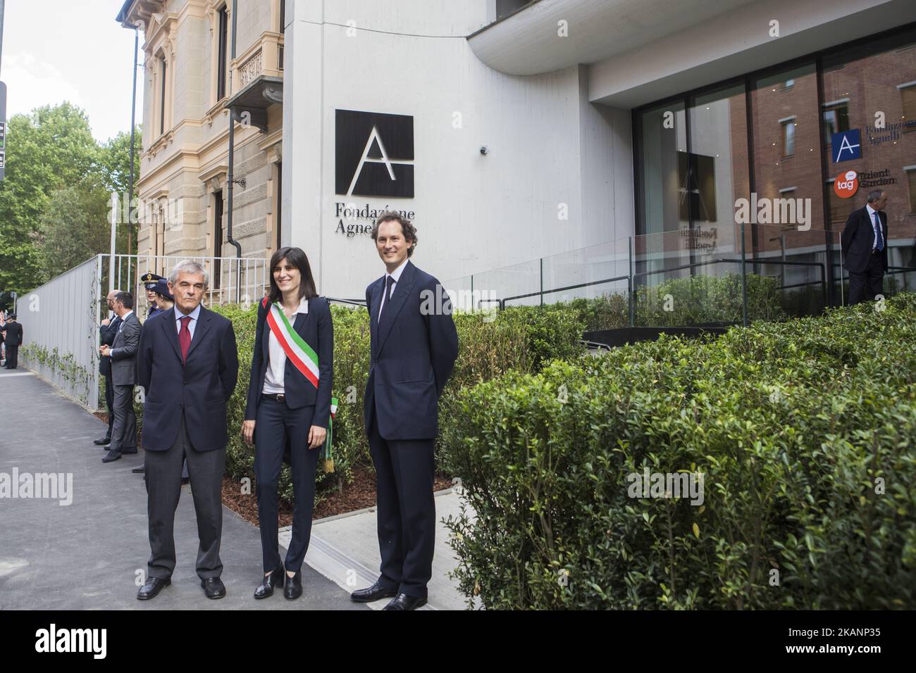 The official opening of the Fondazione Giovanni Agnelli (Giovanni ...