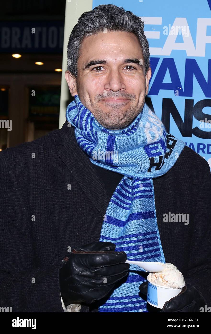 NEW YORK, NY- DECEMBER 4: Ivan Hernandez celebrates the third ...