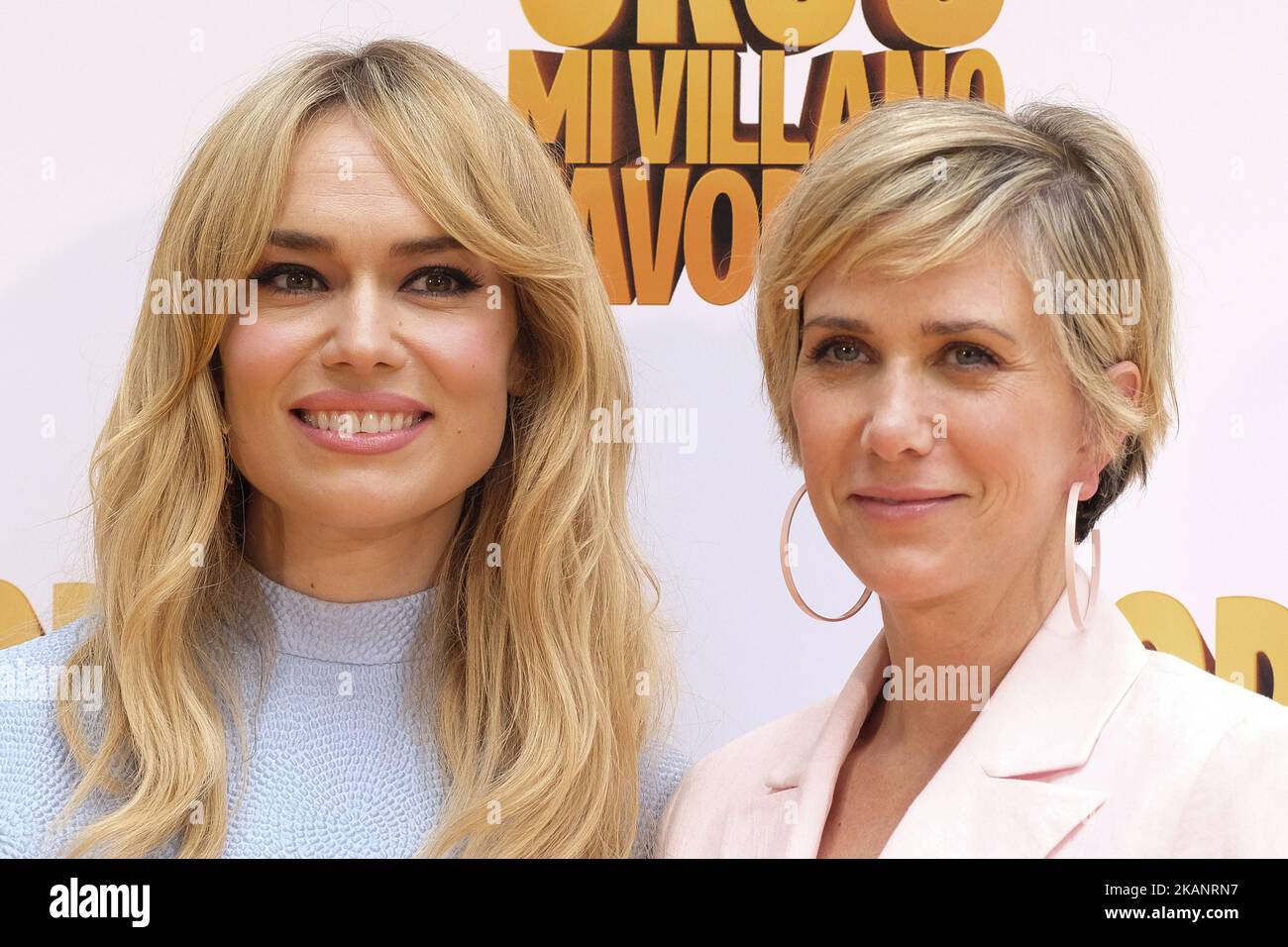 Patricia Conde and Kristen Wiig attends 'Gru Me 3' ('Mi Villano ...