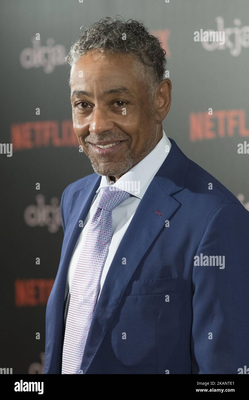The actor Giancarlo Esposito visits Madrid, Spain to promote the film ...