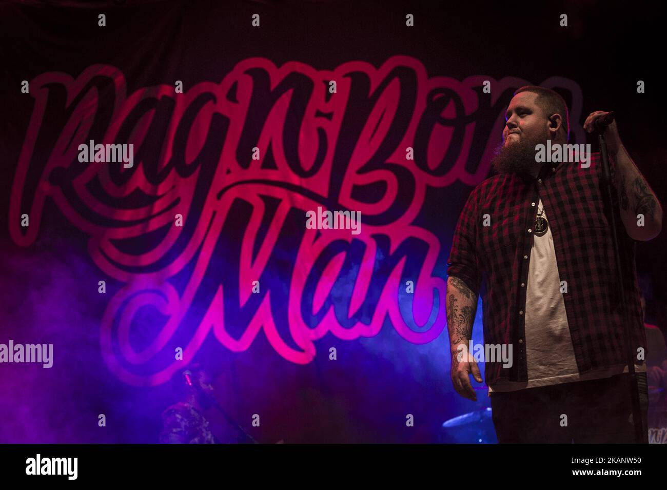 English singer and songwriter Rag'n'Bone Man performs live at the EX ...
