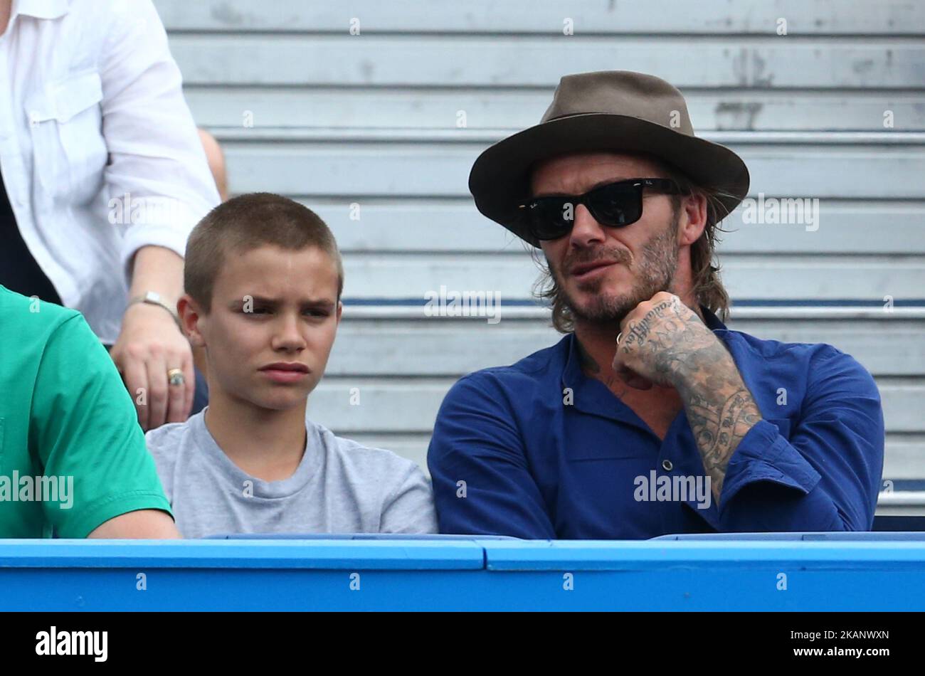Romeo beckham tennis hi-res stock photography and images - Alamy