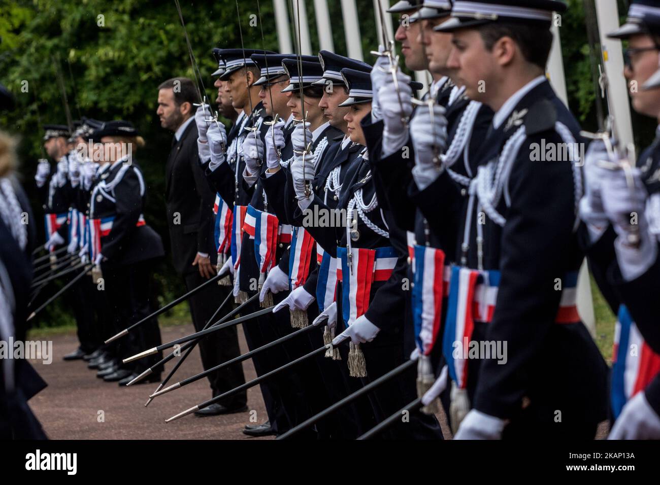 Ceremony of the 67th police chief promotion and the 21st police ...