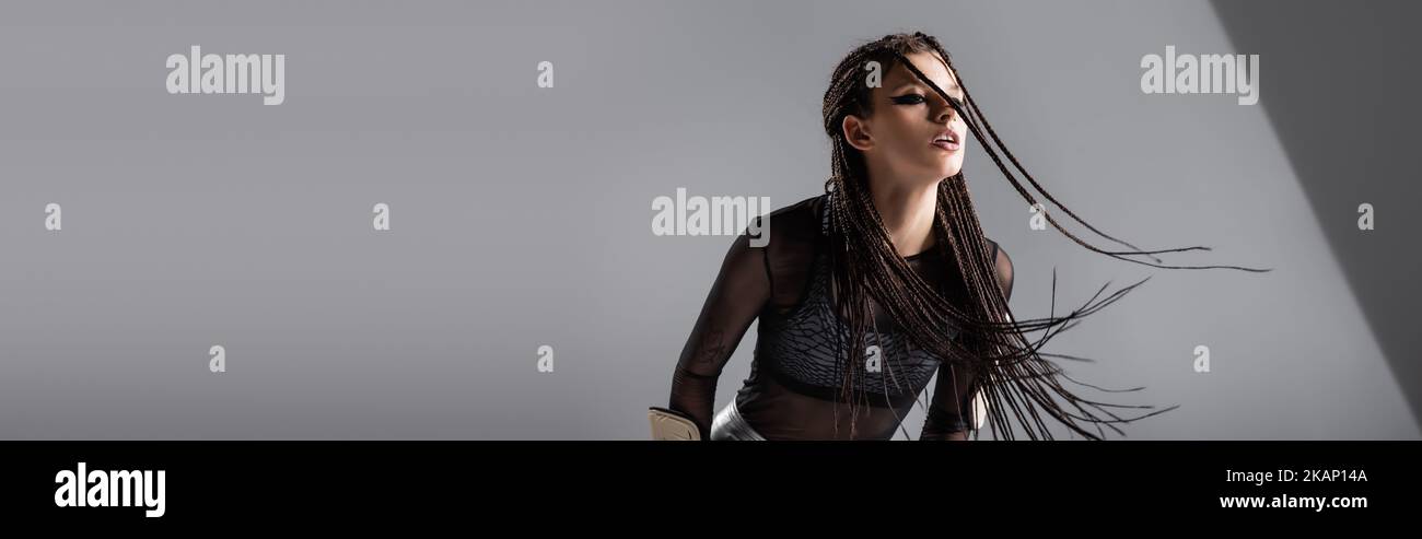 Futuristic attire hi-res stock photography and images - Alamy