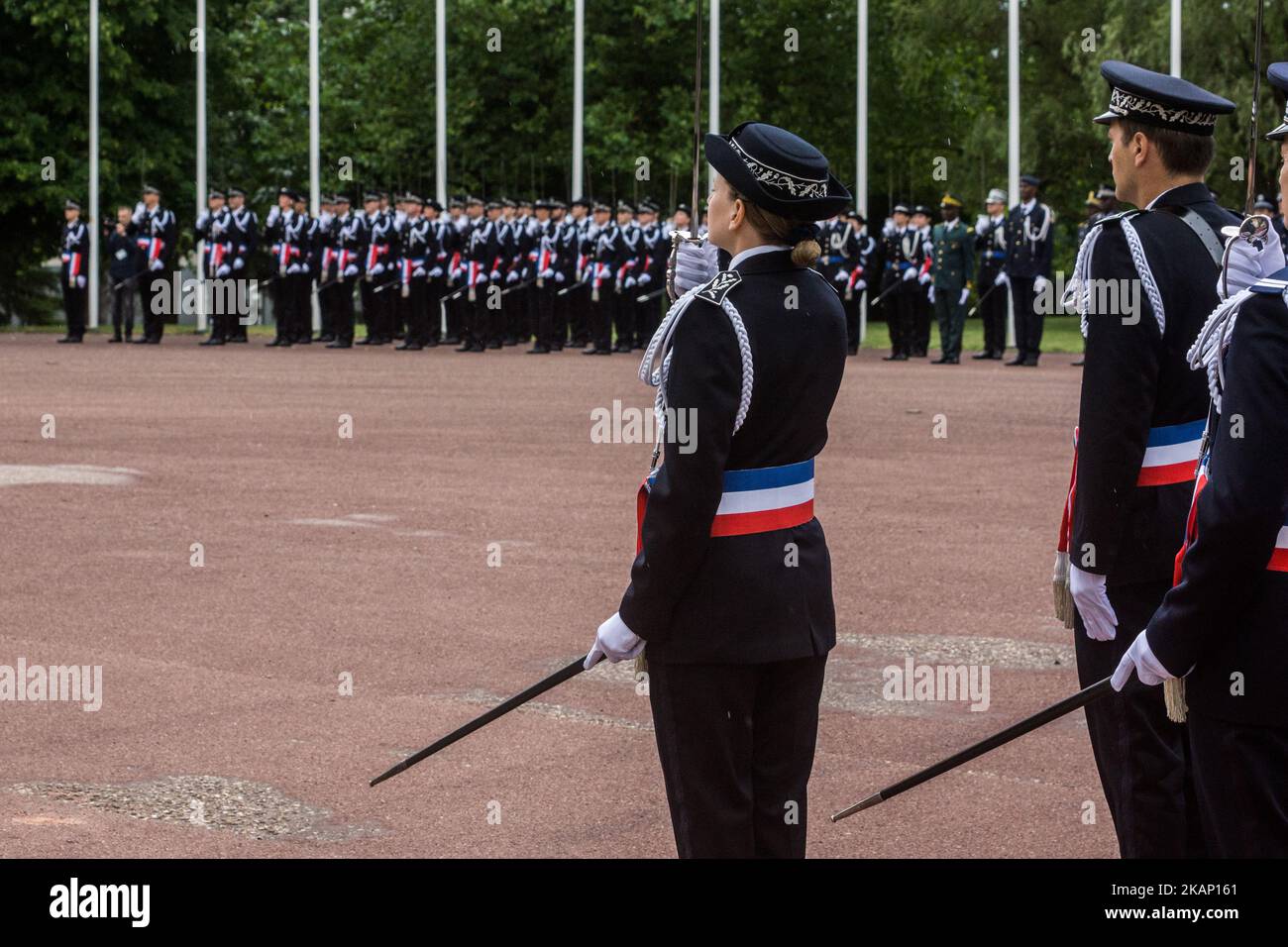 Ceremony of the 67th police chief promotion and the 21st police ...
