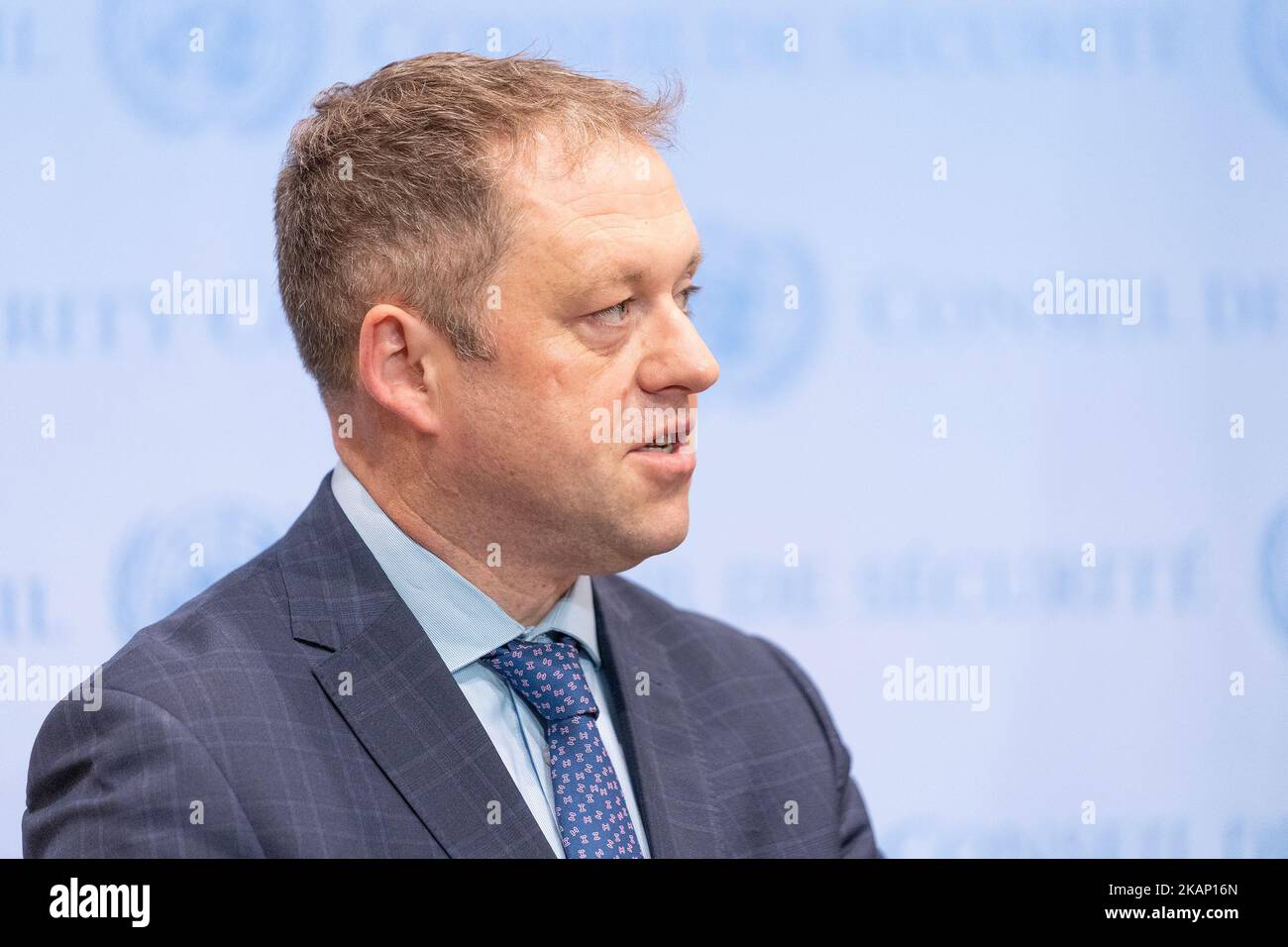 New York, United States. 03rd Nov, 2022. Thomas Byrne, Minister of ...