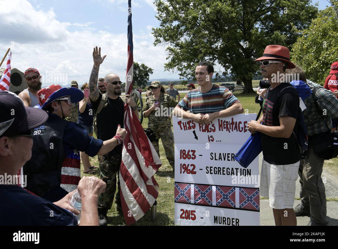Scott Hancock (R), college professor from Gettysburg, goes in ...