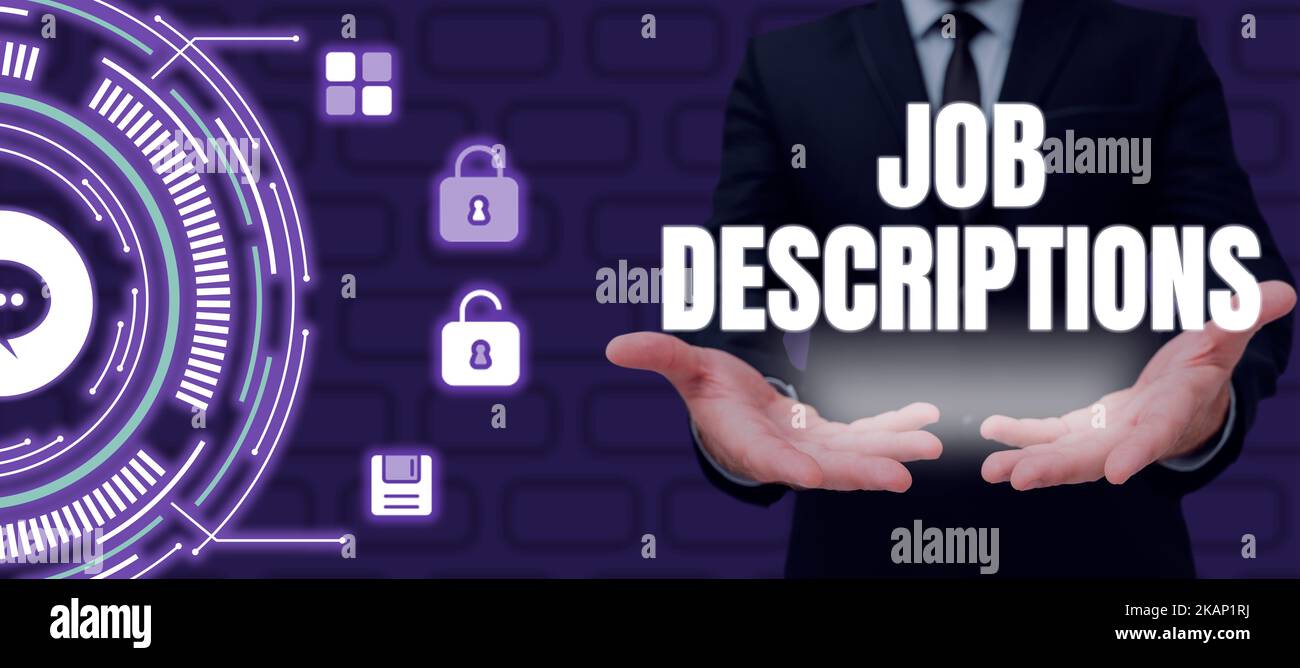 Handwriting text Job Descriptions. Concept meaning difficulties in ...