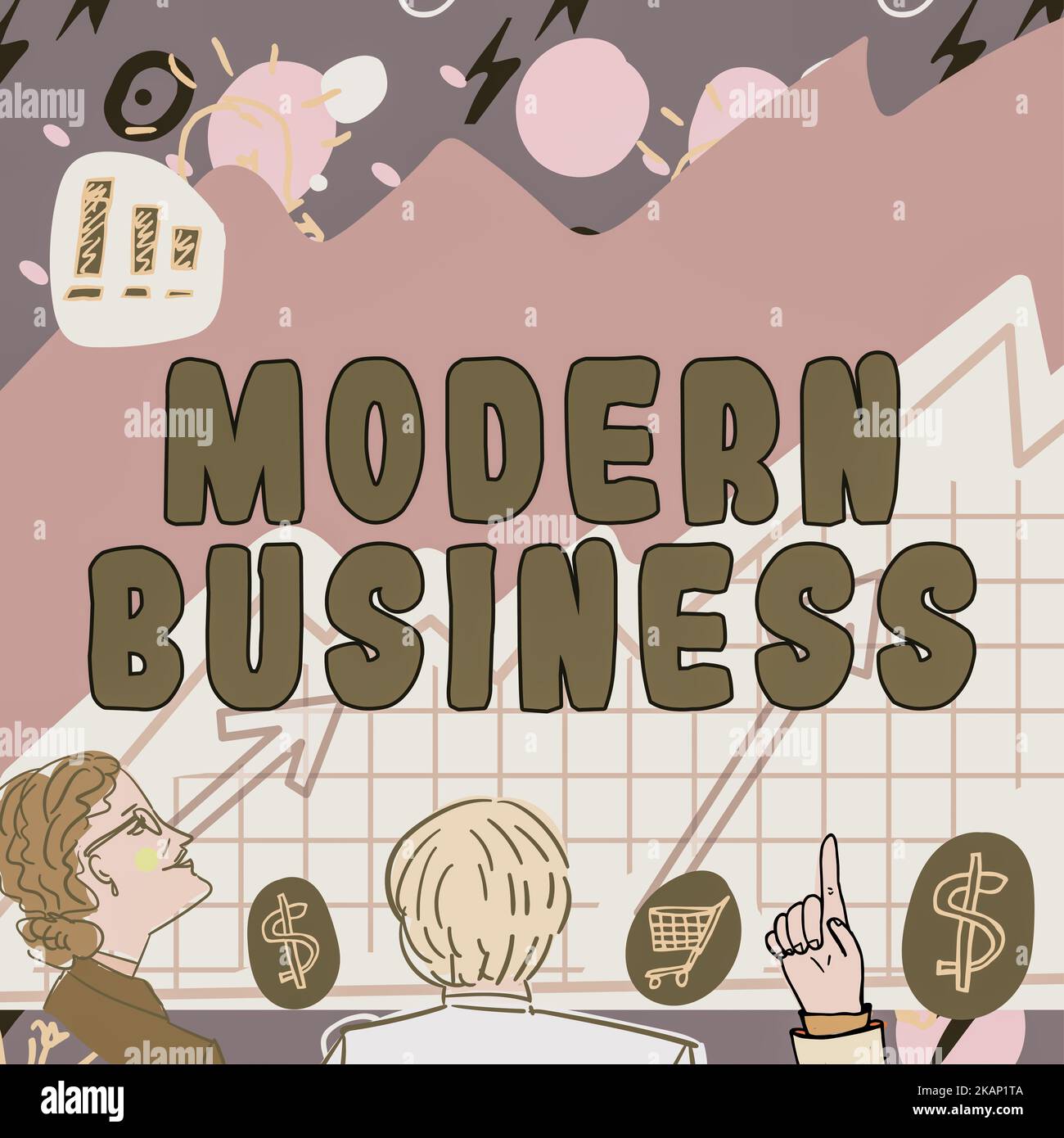 Inspiration showing sign Modern Business. Business overview recent ...