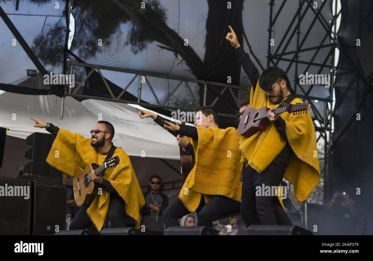 Rolling Ruanas in the second day of the festival Rock al Parque 2017 in ...