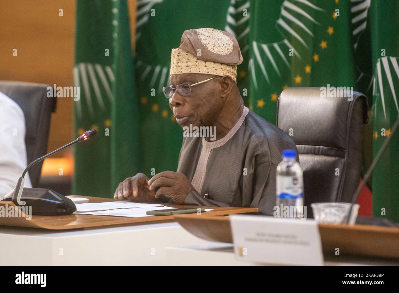 Pretoria, South Africa. 2nd Nov, 2022. Olusegun Obasanjo, the African ...