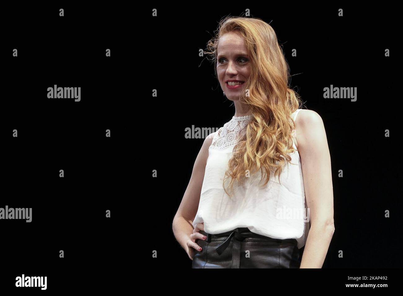 Actress Maria Castro attends the presentation of 'Two more two' at the ...