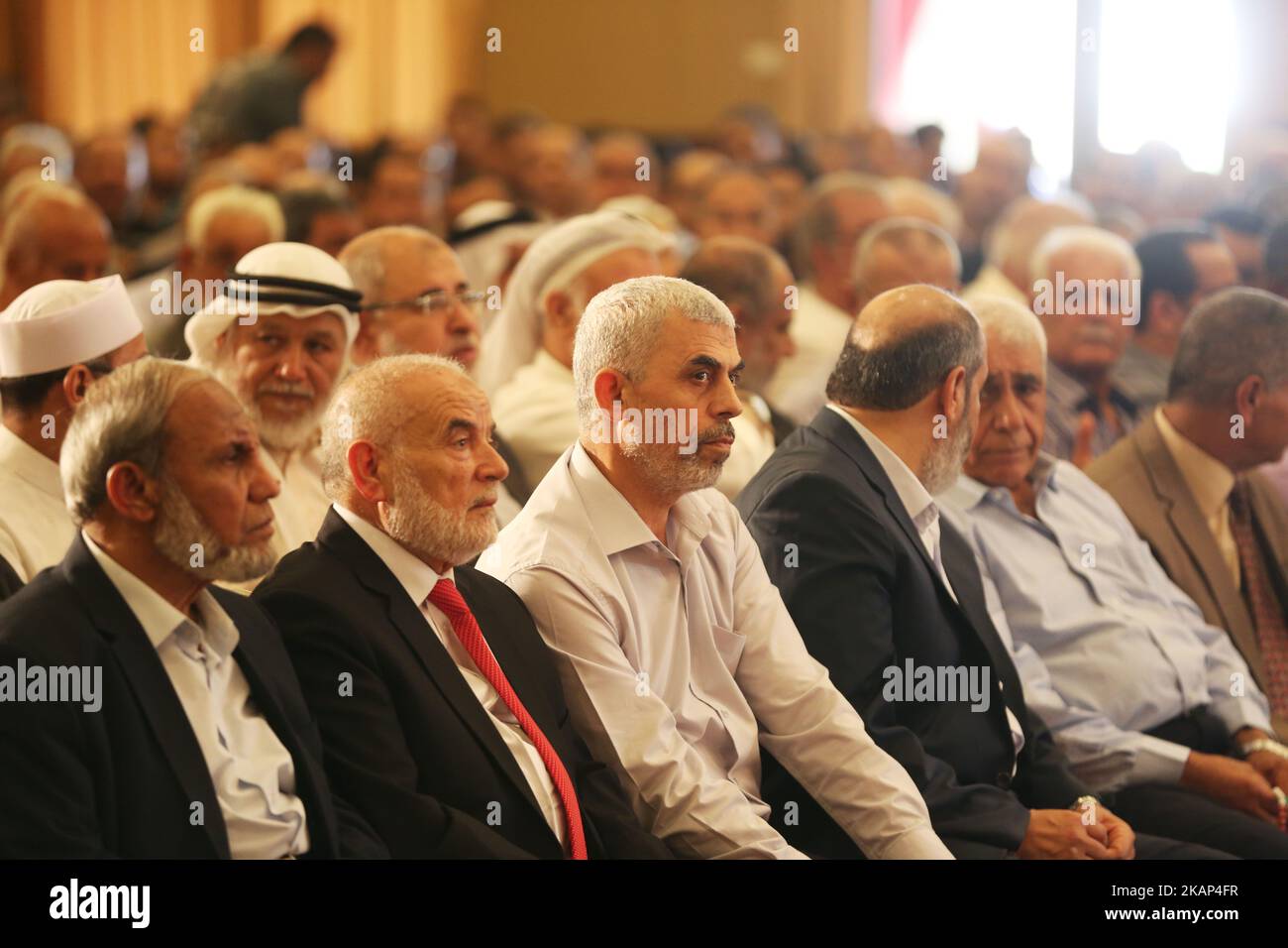 Yahya Sinwar the new leader of the Hamas Islamist movement in the Gaza ...