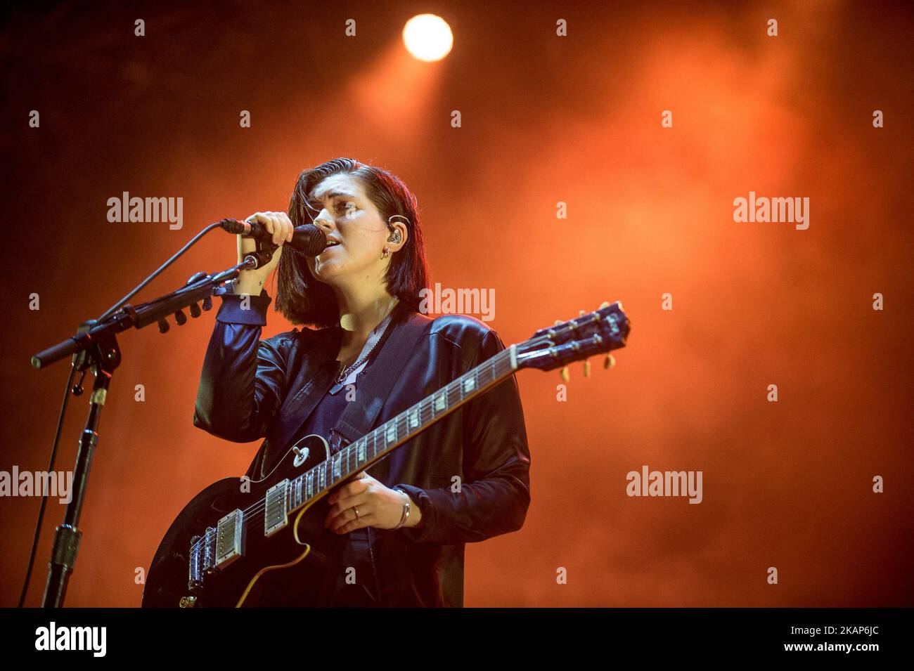 Romy Madley Croft of the XX performs live on stage at Rock in Roma 2017 ...