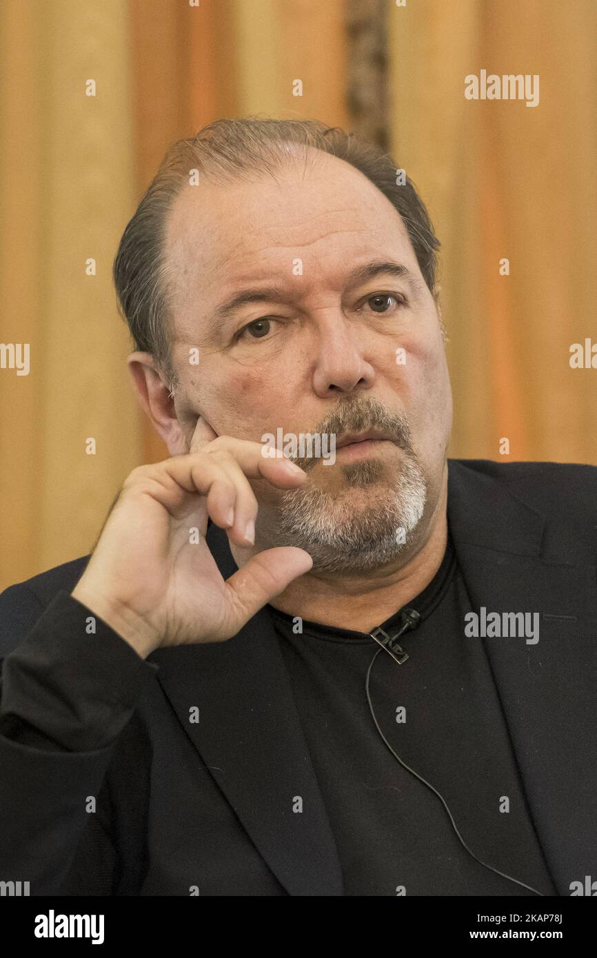 Musician Ruben Blades presents his tour 'Caminando, Adios y Gracias ...