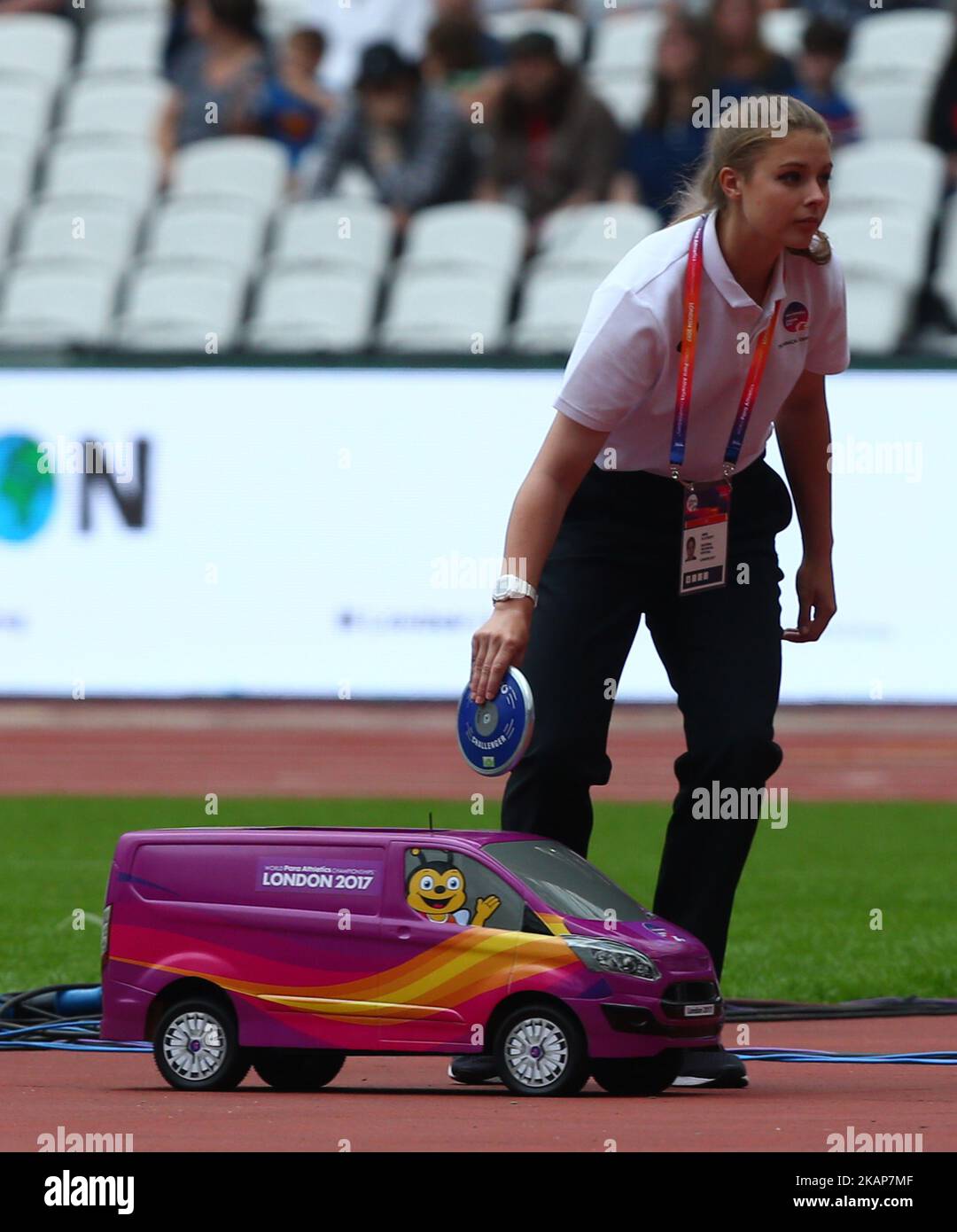 Remote Control Van during IPC World Para Athletics Championships at ...