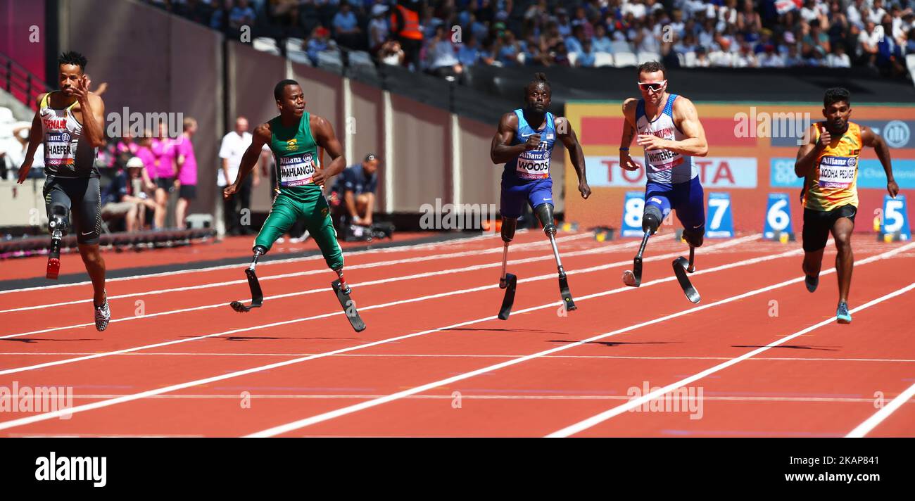 Richard whitehead ntando mahlangu hi-res stock photography and images ...
