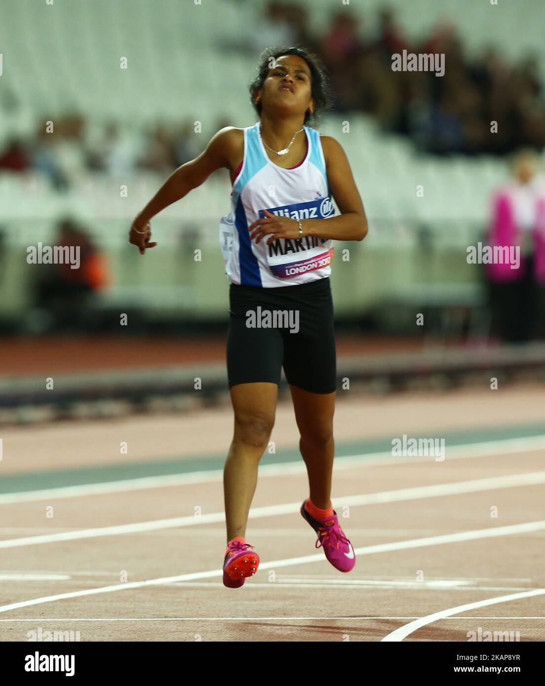 Yanina Andrea Martinez of Argentina winner of Women's 200m T36 during ...