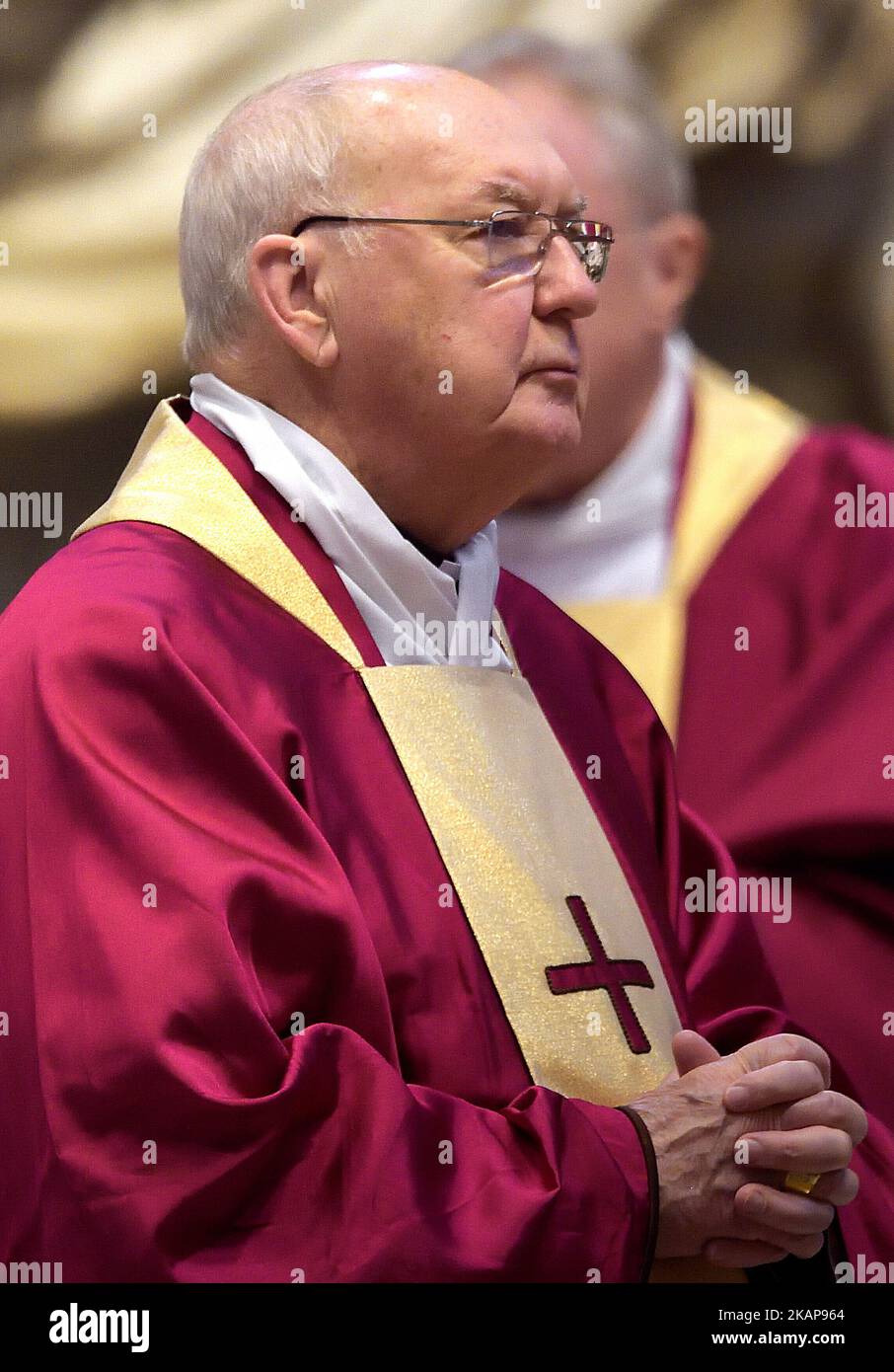 Cardinal Kevin Joseph Farrell during a Mass on All Souls' Day for ...