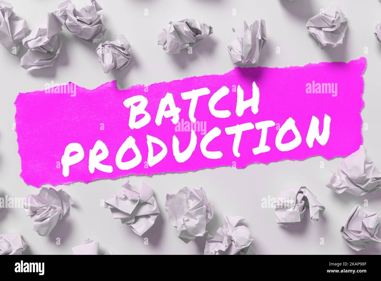 Conceptual display Batch Production. Word Written on mental illness ...