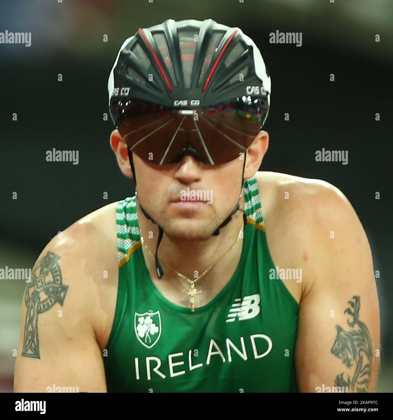 Patrick Monahan of Ireland Mens 800m T53 Round 1 Heat 2 race during ...