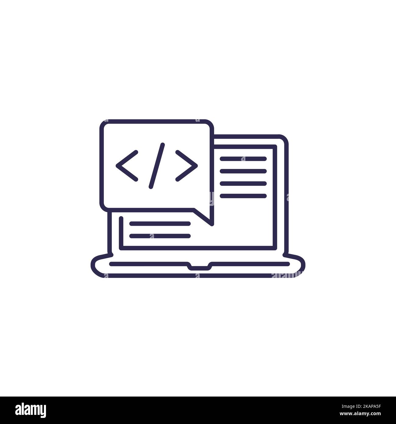 Front end framework Stock Vector Images - Alamy