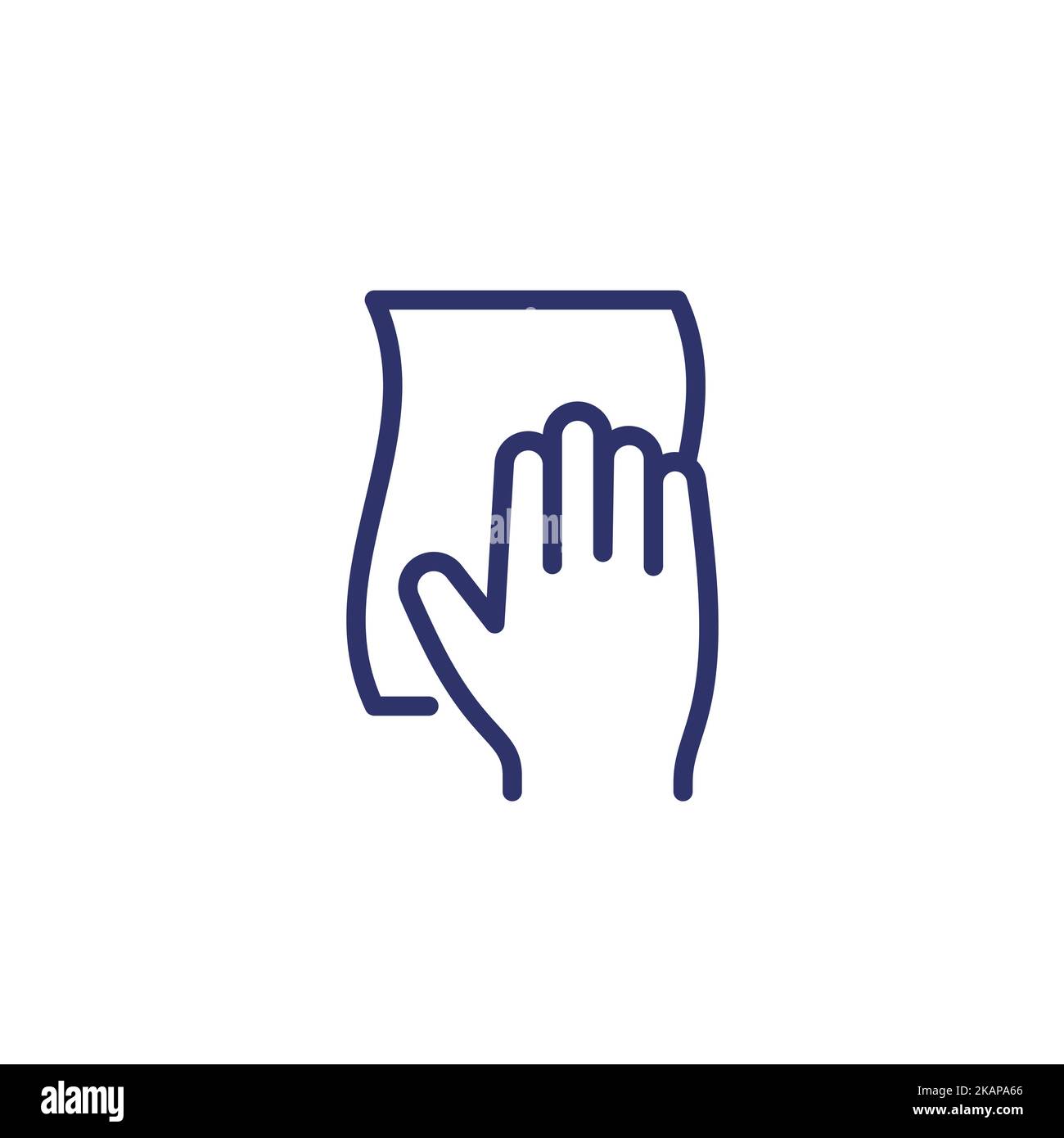 Cleaning cloth and polish Stock Vector Images - Alamy